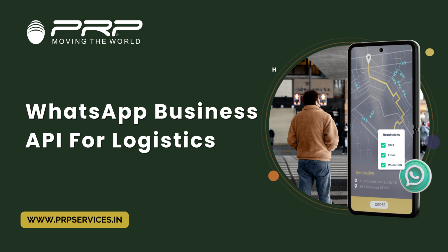 WhatsApp Business API for Logistics | PRP Services